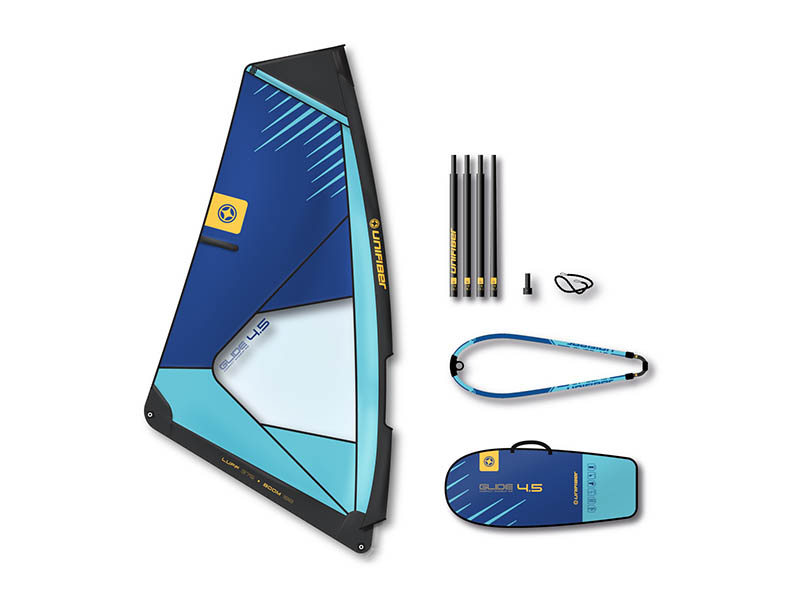 Unifiber Glide Windsup Complete Rig - Your Ride with Uniq Surface